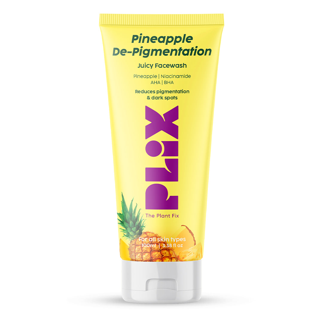 Pineapple De-Pigmentation Face Wash with Niacinamide – Plixlife United Arab